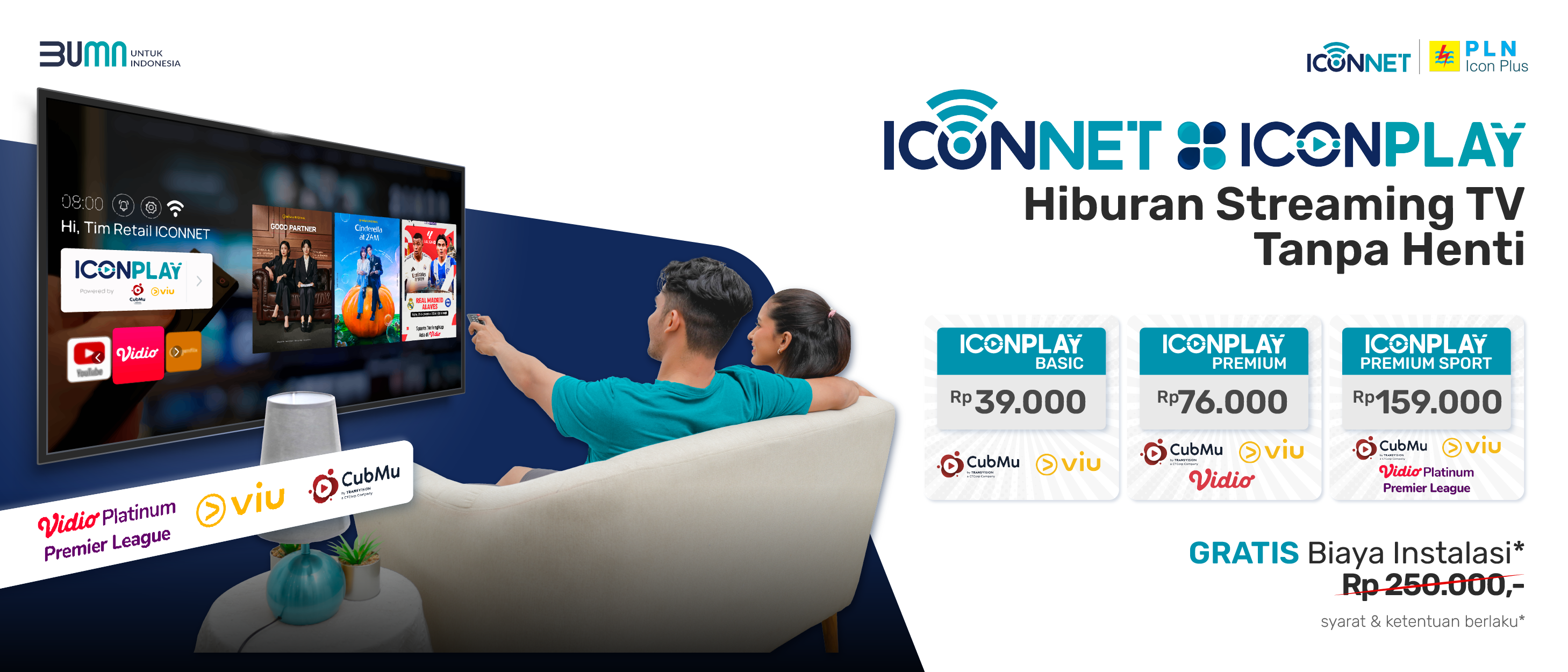 Daftar ICONNET Sekarang! - Nikmati Internet Fiber Cepat & Stabil